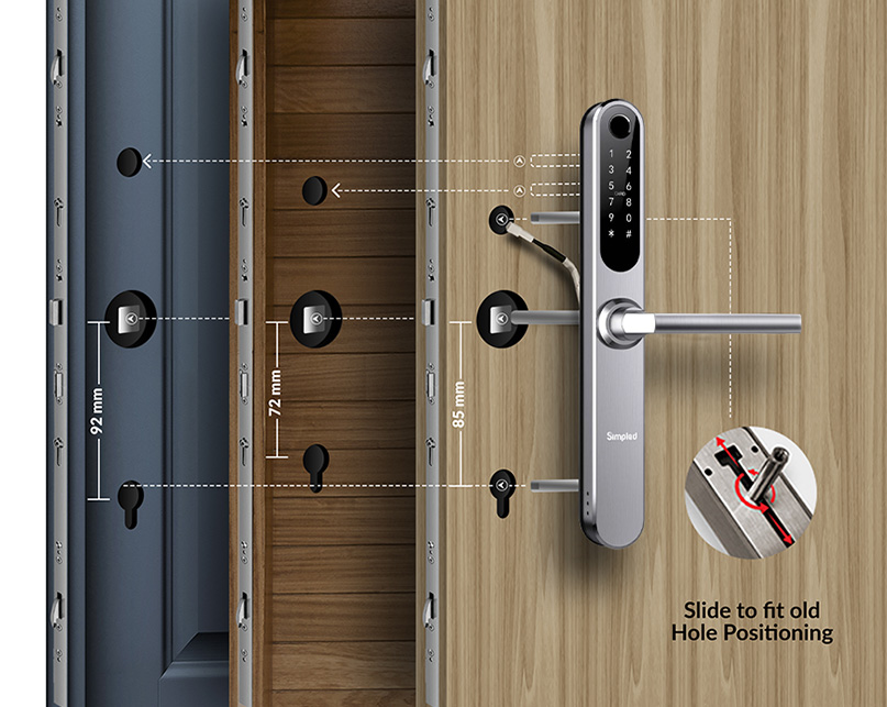 Double-Sided Smart Lock