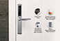 Slim series Smart Lock - Simpled.uk