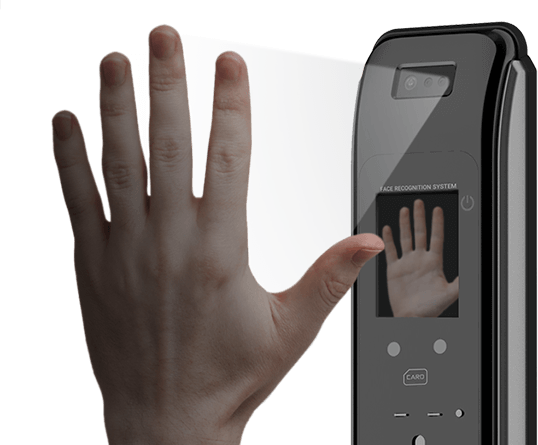 You do not need to carry a troublesome key Your key is the palm of your ...