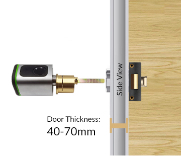 Night Latch Smart Lock | Secure & Stylish smart latch lock