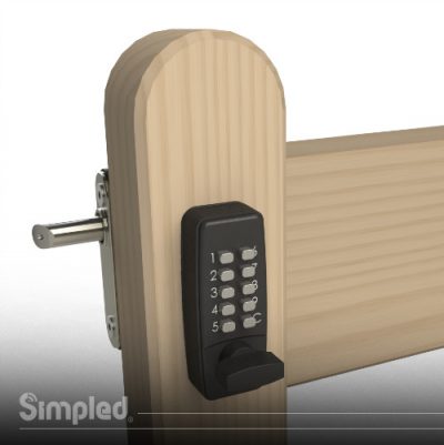 Weatherproof Keyless Gate Locks | Outdoor Smart Locks by Simpled